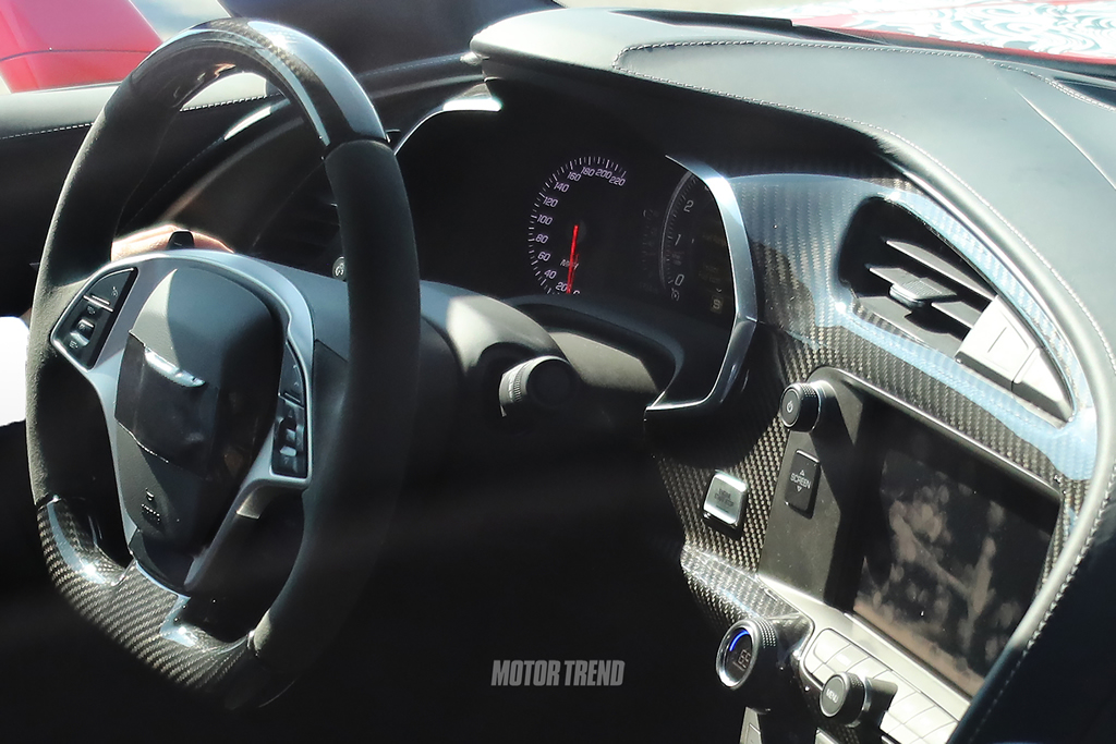 Spied - 2019 Corvette ZR1 Interior with Automatic Transmission and ...
