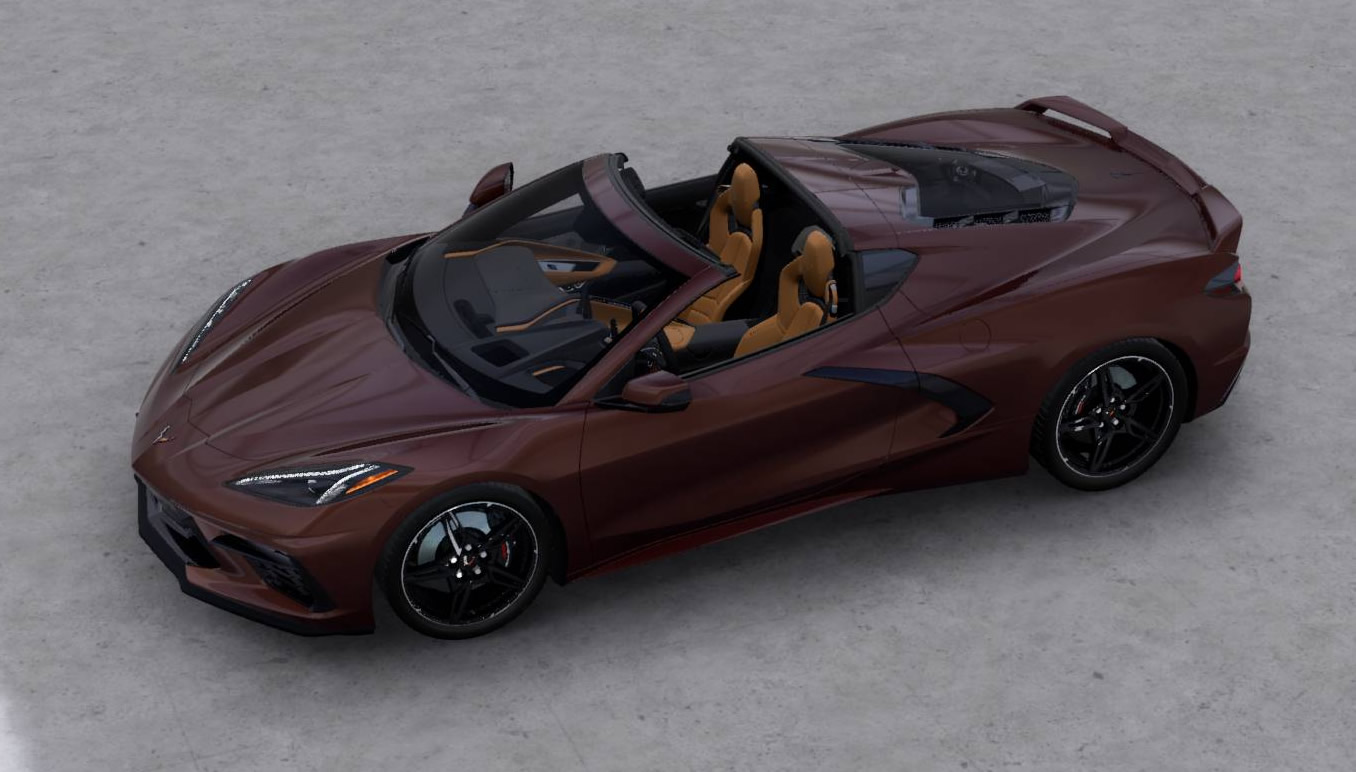 2022 Corvette Stingray in Caffeine Metallic - Corvette Action Center